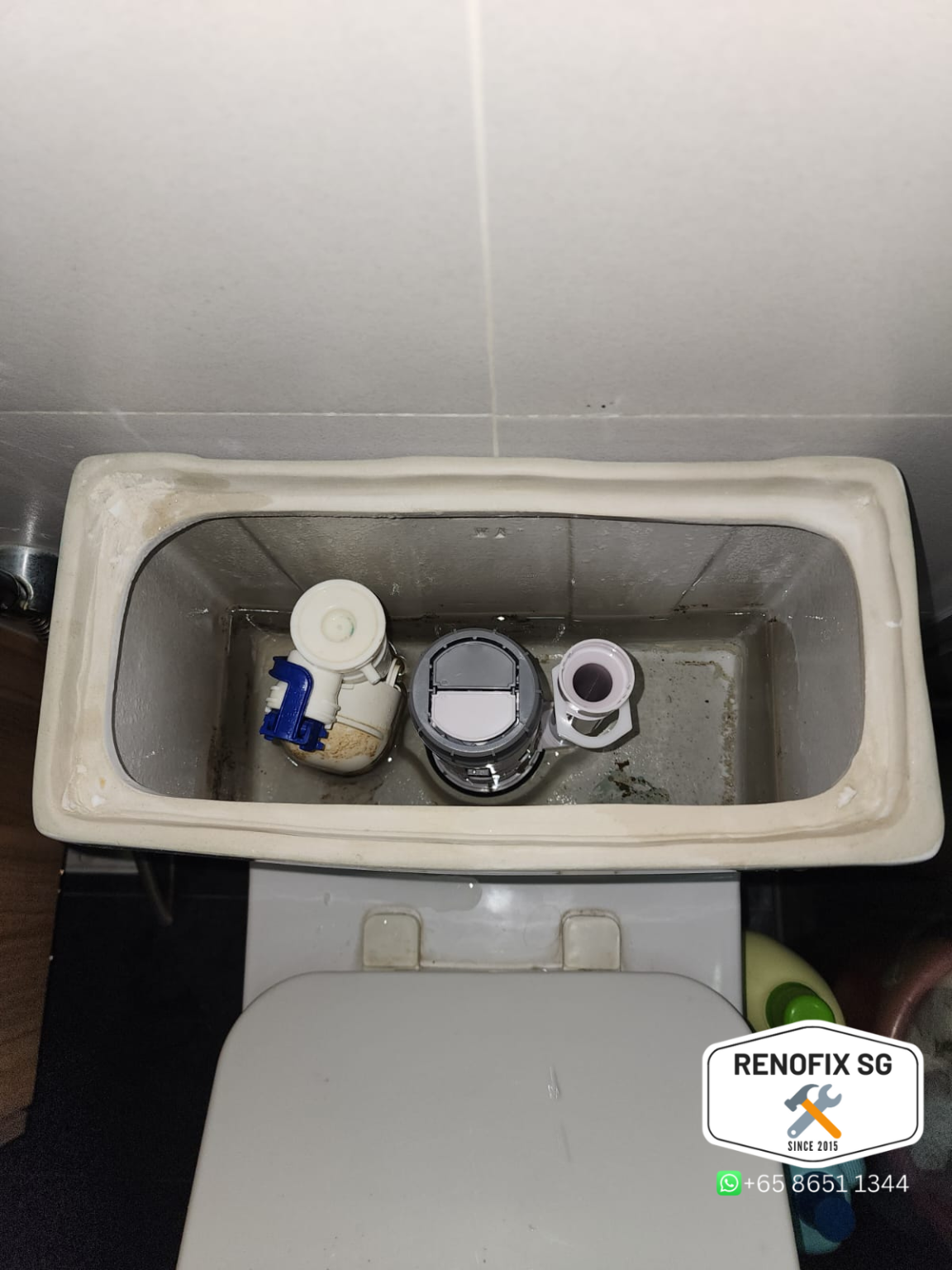 Replacement of WC Flushing System, Boon Tiong Road - RenoFix SG